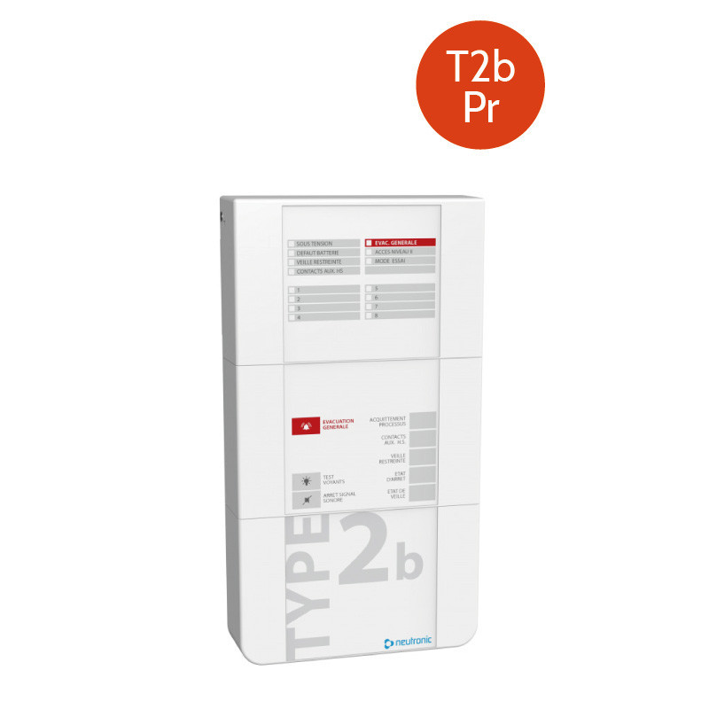 TT2B-PR2 - Type 2b incendie NEUTRONIC - Installation Intérieure