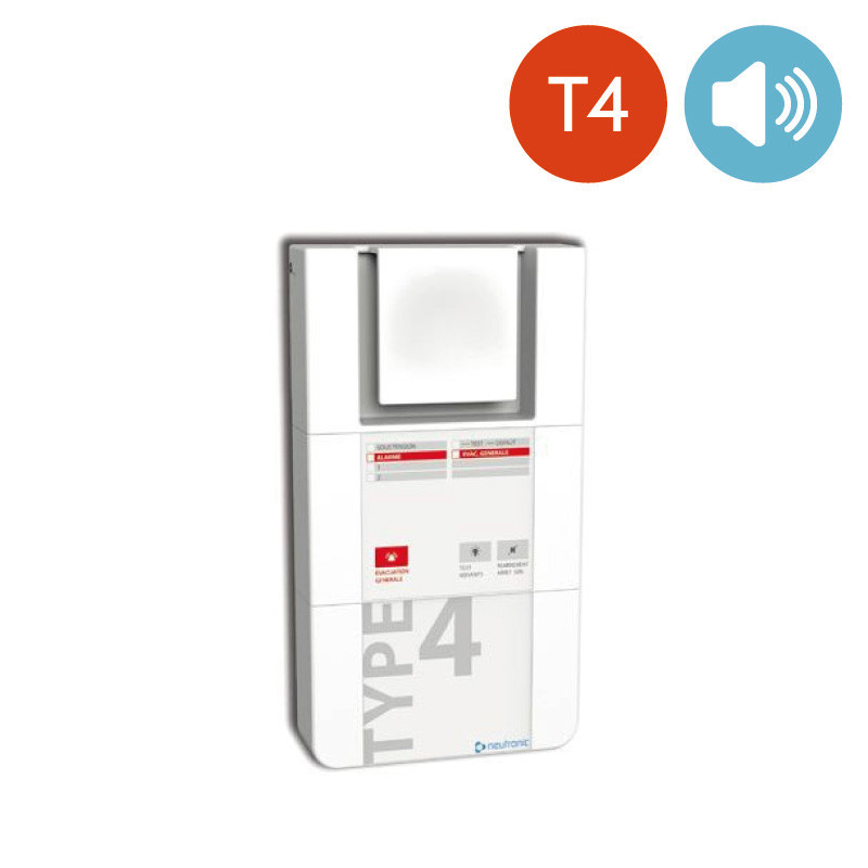 TT42B - Centrale alarme incendie Conventionnel Secteur | NEUTRONIC